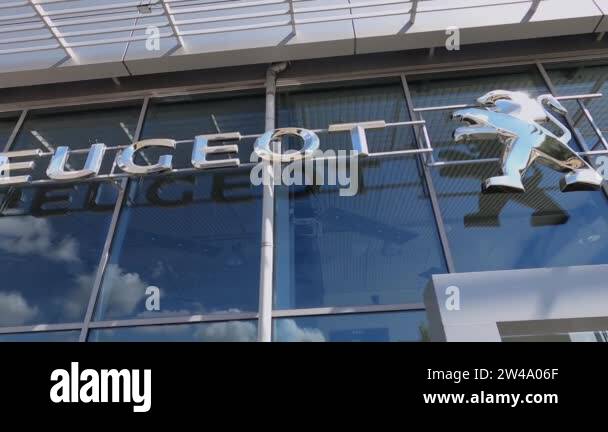 Peugeot sign logo Stock Videos & Footage - HD and 4K Video Clips - Alamy