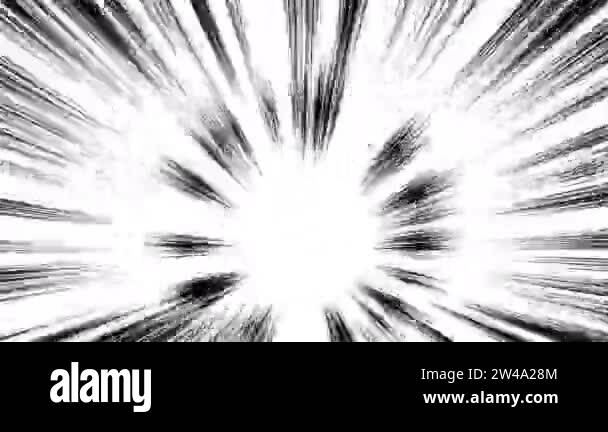 Japanese comic material. Speed line, Effect line, Concentration line ...