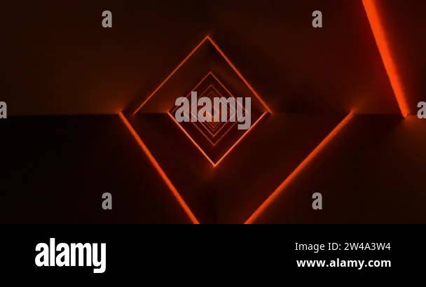 Animation of flickering white QR code with red neon lines on red ...