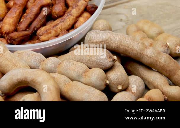 Sweet tamarind fruit brown shell Stock Videos & Footage - HD and 4K ...