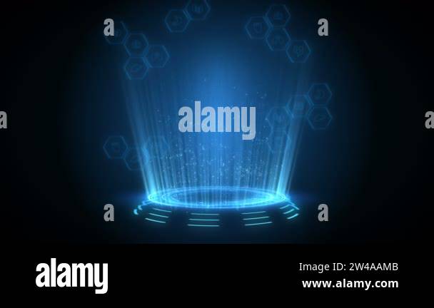 Modern medical health care concept. Futuristic examination with health ...