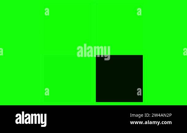 Loading Icon Animation on a Green Screen (Chroma Key) Background ...