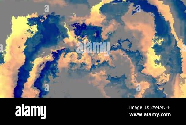 60fps abstract cg grunge colorful loopable background - blue moving ...