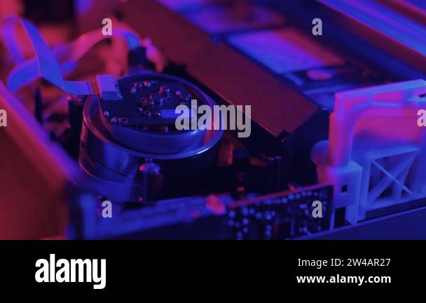 Retro VHS Internal VCR Seamless Loop - This retro style clip shows the ...