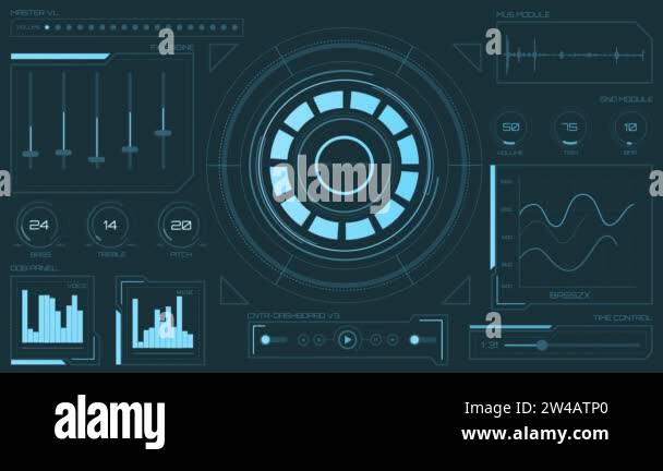 Futuristic speed interface/Digital screen/Ultra detailed abstract ...