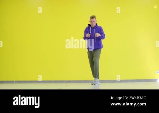 Handsome guy dancing modern dance Stock Videos & Footage - HD and 4K ...