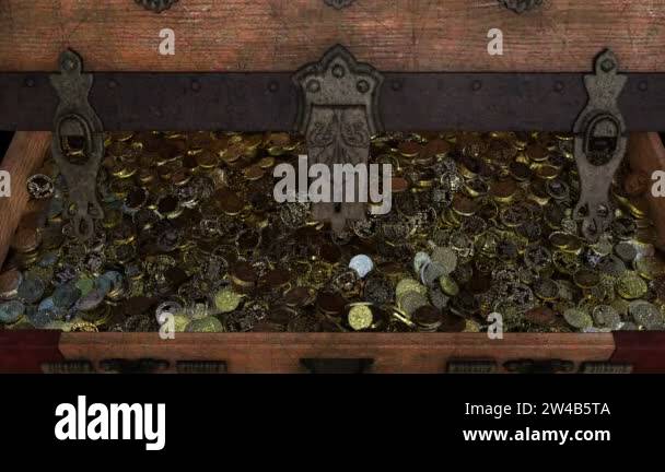 King silver coin cartoon Stock Videos & Footage - HD and 4K Video Clips ...