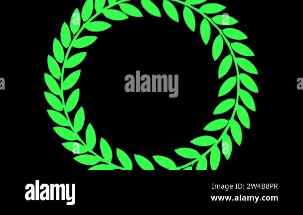 Graphic object that appears in the center and increases in size, until ...