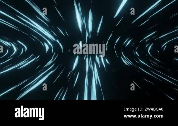dynamic energy abstract, lightning warp motion loop 4k background Stock ...