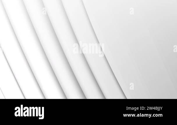 Animation of multiple 3d white curved lines moving in seamless loop in ...