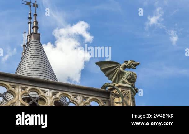 Architecture architecture style gothic high gothic Stock Videos ...