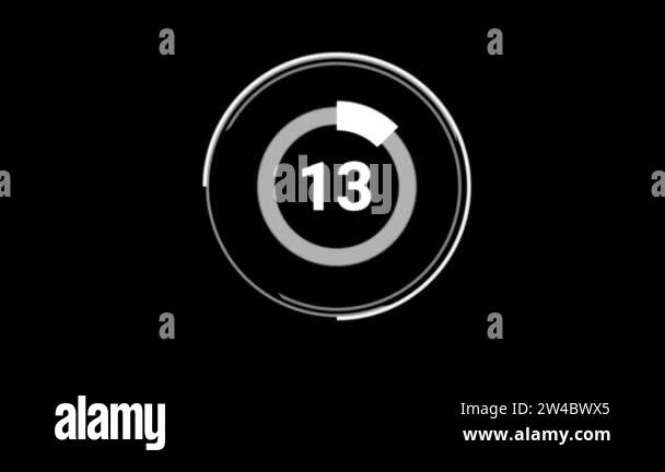 39 thirty nine percent number circle pie diagram chart spinning around ...