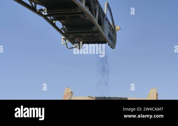 Roadworks. Removal of asphalt with a milling and grinding machine. Road ...