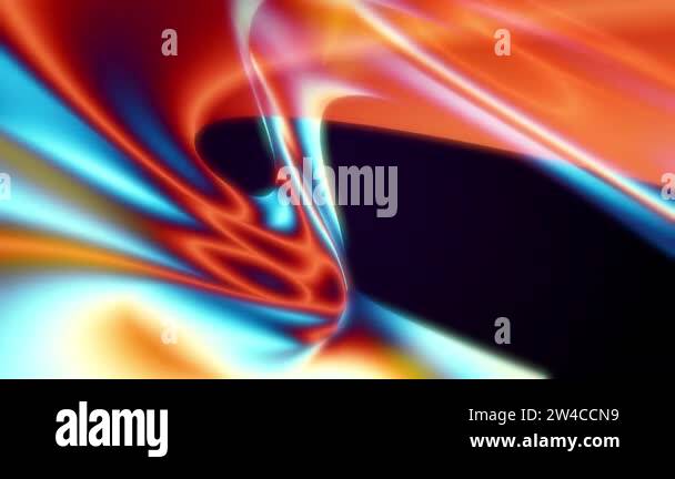 Animated 3D waving texture. 4K Seamless loop chaos interference energy ...