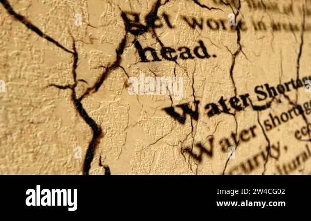 Environmental concept water shortage Stock Videos & Footage - HD and 4K ...