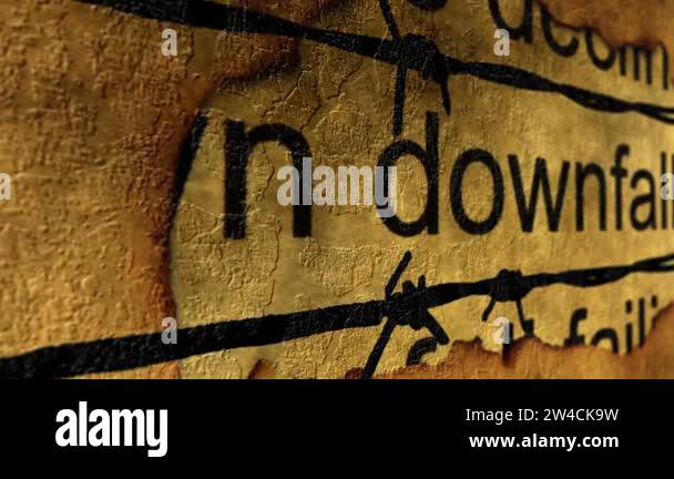 Downfall collapse Stock Videos & Footage - HD and 4K Video Clips - Alamy