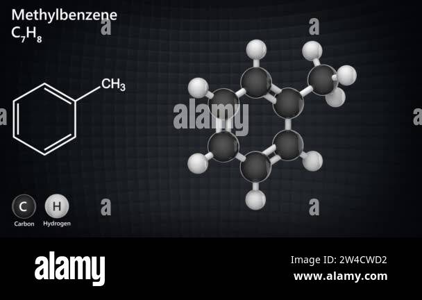 Toluene molecule Stock Videos & Footage - HD and 4K Video Clips - Alamy