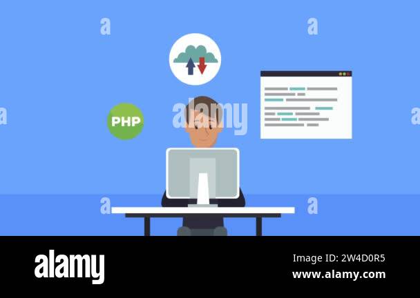 Computer character in motion Stock Videos & Footage - HD and 4K Video ...