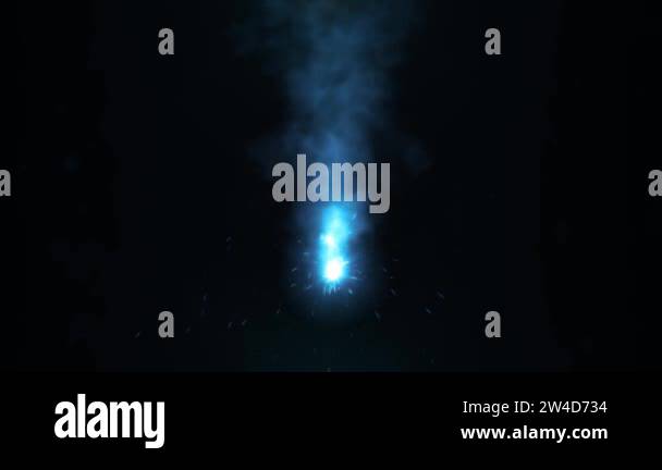 Powerful Vfx Sparks And Blast Explosion With Wiggle Effect/ 4k ...