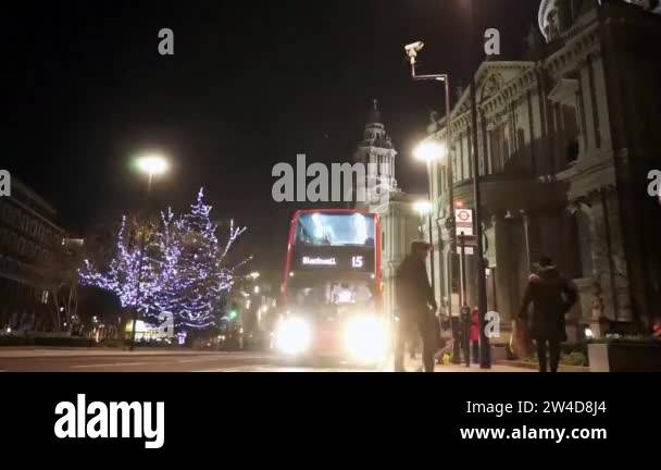 Red route buses public transport Stock Videos & Footage - HD and 4K ...
