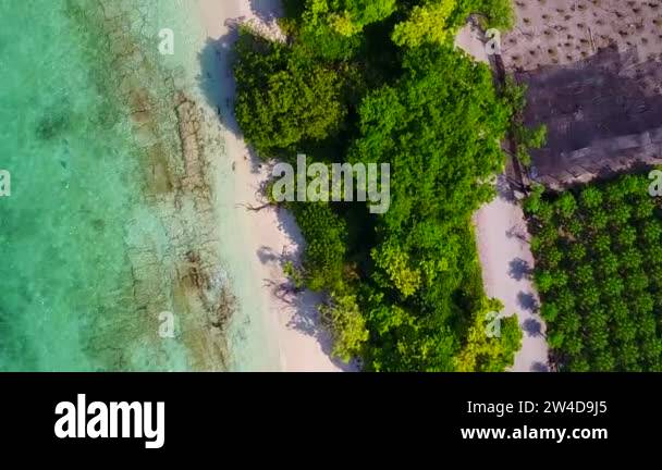 Daytime landscape relaxing lagoon beach Stock Videos & Footage - HD and ...