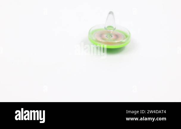 rotation of a plastic toy whirligig as an element of a gyroscope Stock ...