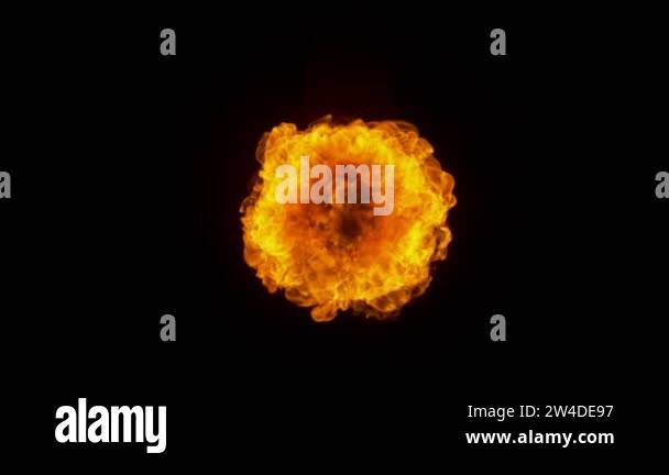 Fire Explosion, shooting on high speed camera at 1000fps Stock Video ...