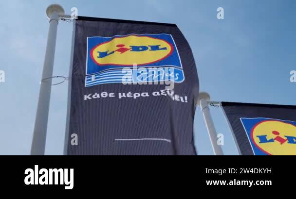 Blue sky sign lidl Stock Videos & Footage - HD and 4K Video Clips - Alamy