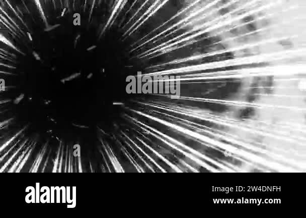 Manga or comic book lines animation. Action speed effects. Light rays ...
