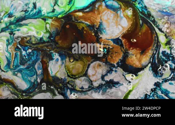 Abstract Water Paint Diffusion Explode Art. It is made with organic ...