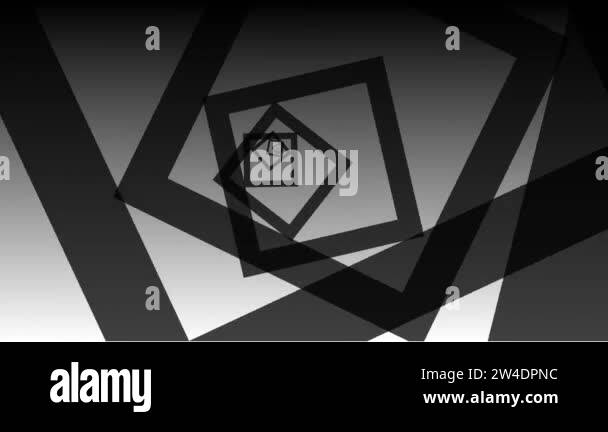 Vertical rectangular lines 4K animation in red and green gradient color ...