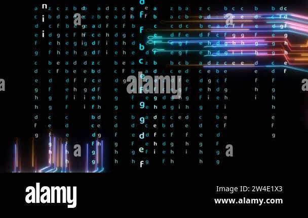 Futuristic powerful of circuit line high speed transfer big data and ...