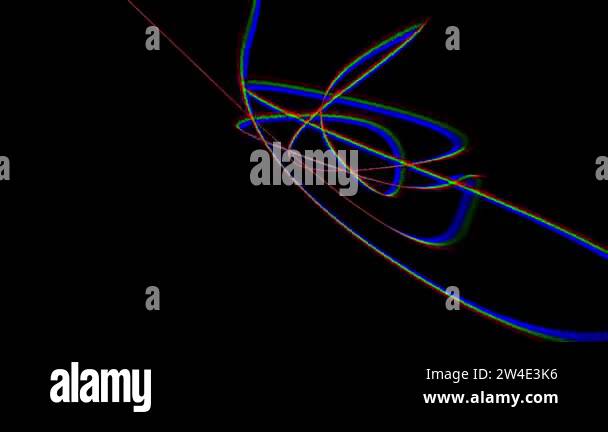 Messed lines movement. Weird motion design with abstract graphic ...