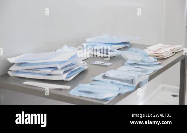 Medical laboratory details set sterile Stock Videos & Footage - HD and ...