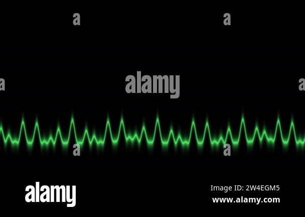 Sharp Waves Digital Signal Processing Lower Peaks Waiting Morse Stock Video Footage - Alamy