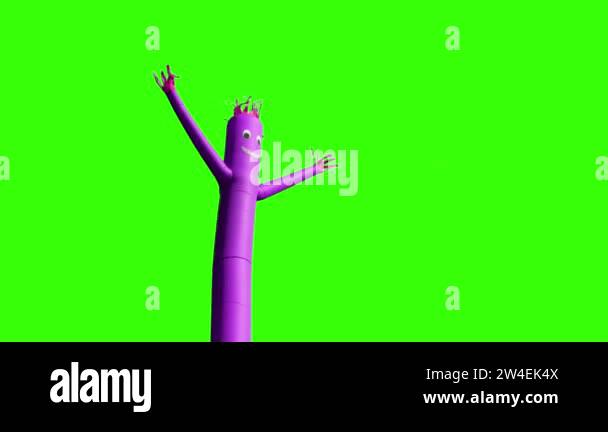 4K Green Screen Wacky Waving Inflatable Arm Flailing Tube Man Stock ...