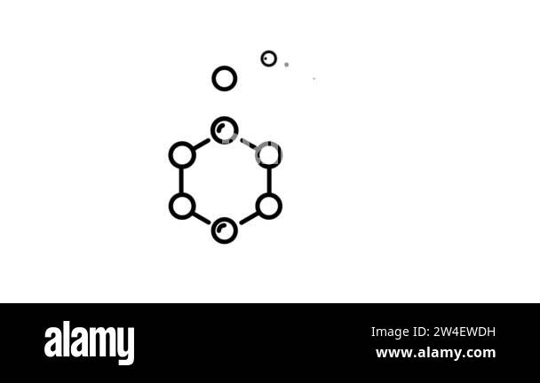 Scientific molecular structure line Stock Videos & Footage - HD and 4K ...