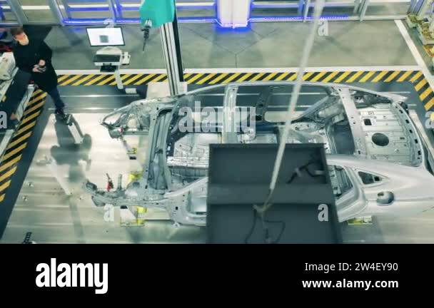 Car factory assembly line Stock Videos & Footage - HD and 4K Video ...
