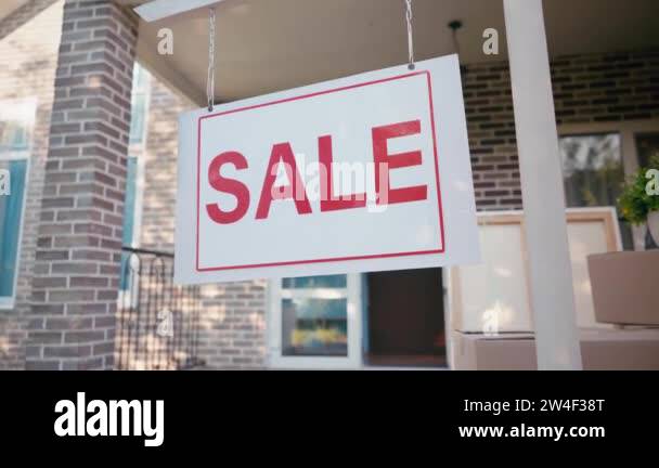 House sale board Stock Videos & Footage - HD and 4K Video Clips - Alamy
