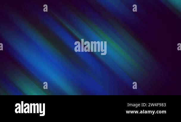 Digital animation of green and blue light trails moving against black ...