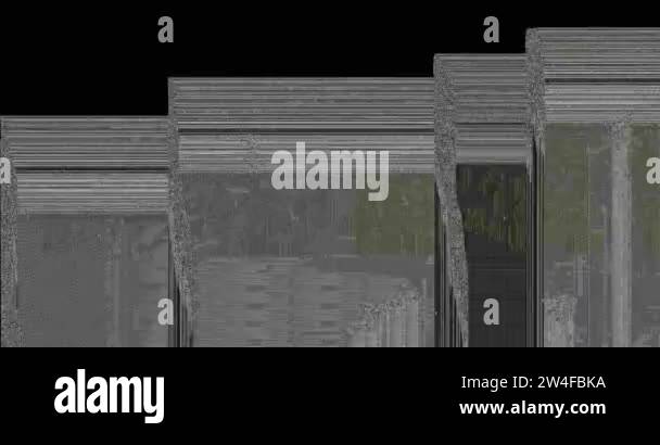 TV glitch error animation. 4K motion graphics element. Perfect for ...
