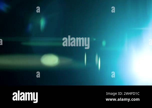 Anamorphic lens flare. FHD resolution lights background Stock Video ...