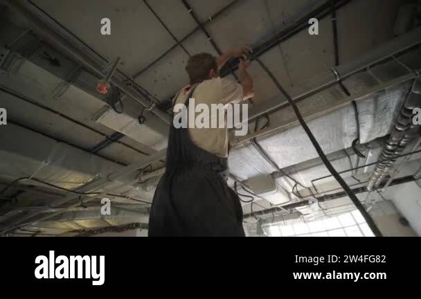 Repairing damaged cable Stock Videos & Footage - HD and 4K Video Clips ...