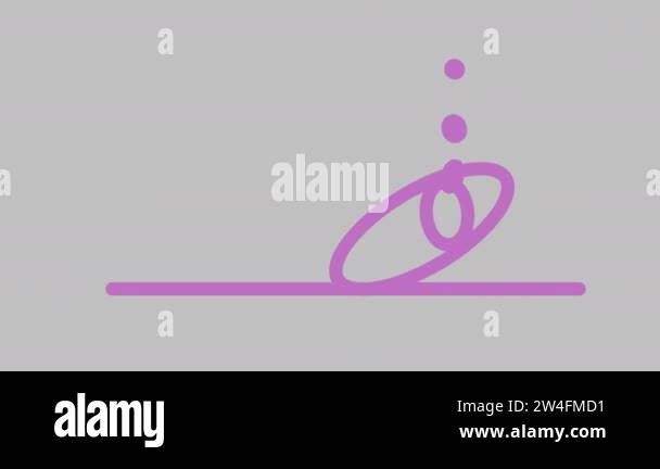 Messed lines movement. Weird motion design with abstract graphic ...