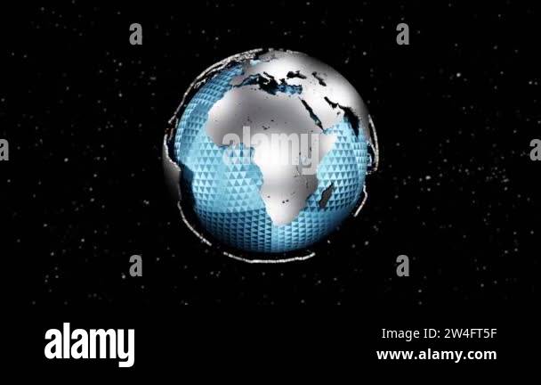 3d metallic earth globe background Stock Videos & Footage - HD and 4K ...