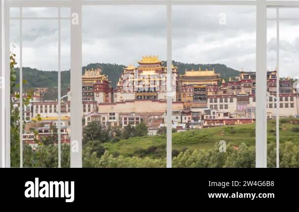 Architectural view lama temple Stock Videos & Footage - HD and 4K Video ...