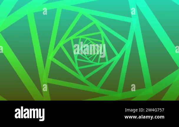 Vertical rectangular lines 4K animation in red and green gradient color ...