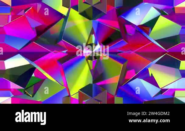 3D-Render, 4K Animation Futuristic Technological Abstract Motion ...