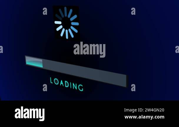 Loading screen bar in 3d Stock Videos & Footage - HD and 4K Video Clips ...