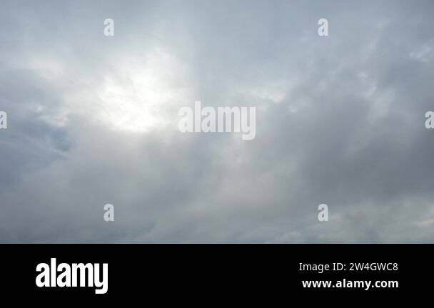 Time lapse running storm sky with clouds background. Timelapse of ...